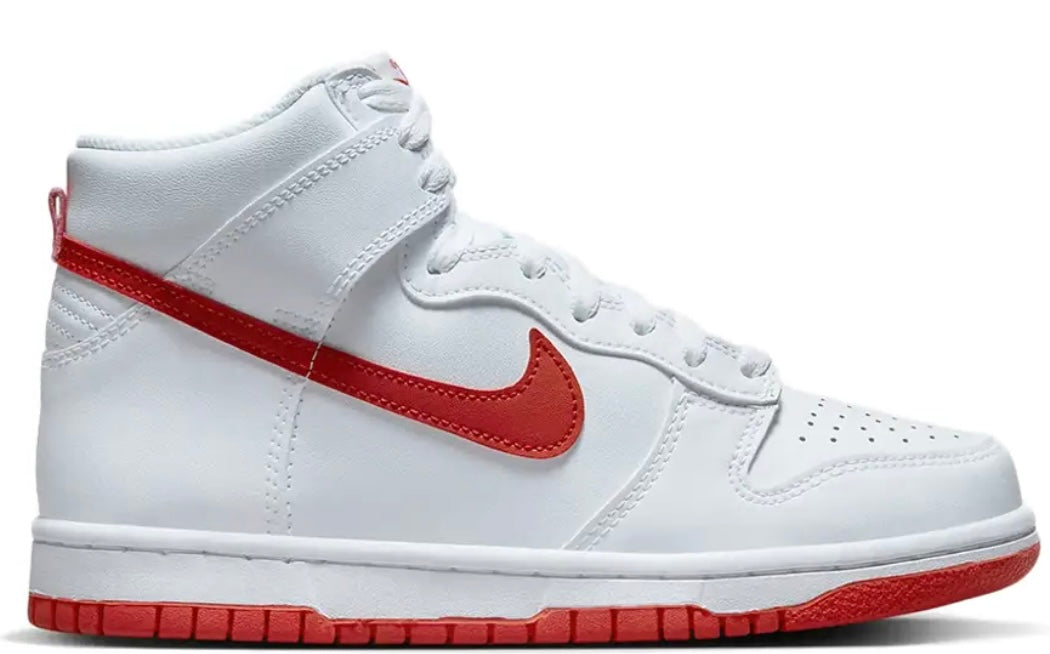 Nike Dunk High "White Orange" (GS) – KickBox Streetwear